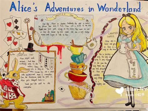 英语爱丽丝梦游仙境思维导图 英语爱丽丝梦游仙境主要内容 图片 网专笔记