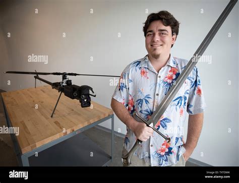 Palmer Luckey Founder Of Anduril Industries With Their Lattice Ghost