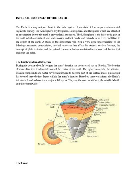 Earth Internal Processes And Igneous Processes Pdf Magma Igneous Rock