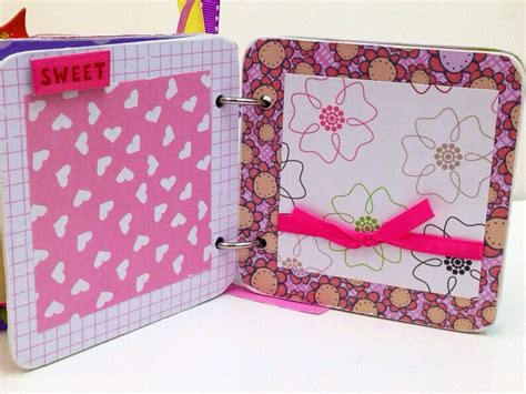 Disney Premade Pages Chipboard Scrapbook Mini Album Mickey Mouse Donald