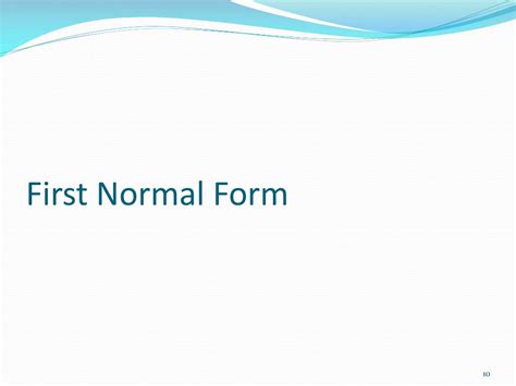 Ppt Normalization Powerpoint Presentation Free Download Id2708031