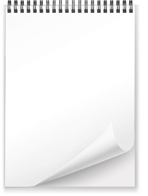 Spiral Notepad Mockup 11421103 PNG