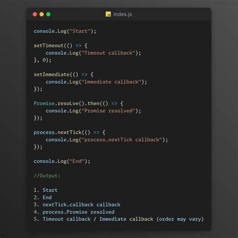 Nodejs Javascript Eventloop Asyncjs Webdevelopment Coding