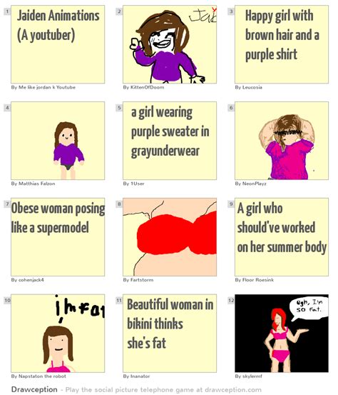 Jaiden Animations A Youtuber Drawception