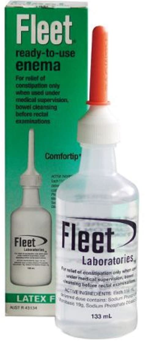 Fleet Enema Procedure