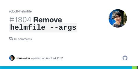 Remove Helmfile Args Issue Roboll Helmfile GitHub