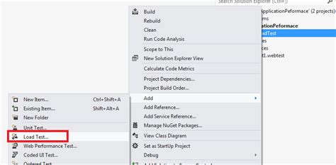 Check Application Performance Under Load Test Using Visual Studio