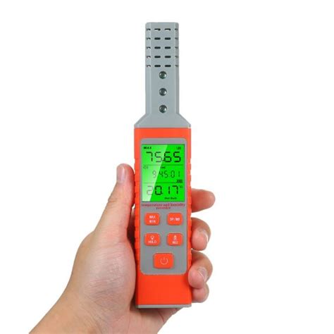 High Accuracy Temperature Humidity Data Logging Hygrometer Dew Point Web Bulb Instrument Devices