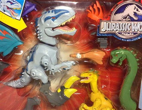 Jurassic World Hero Mashers Mash Up Fusion Indominus Rex Vs