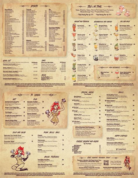 Roka Hula Menu Pdf Sushi Sauce