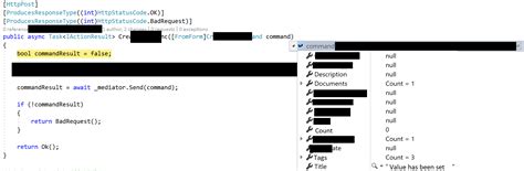 C Postman Form Data To ASP NET Core Controller Not Binding To Command With Private