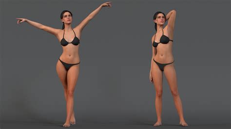 Male Female Base Rig D Model By Pradipta