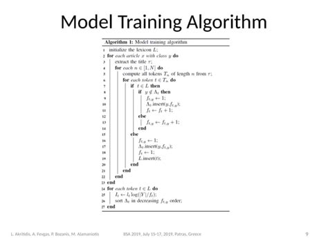 A Self Pruning Classification Model For News Ppt