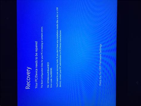 windows 8 error code 0xc0000185 microsoft community