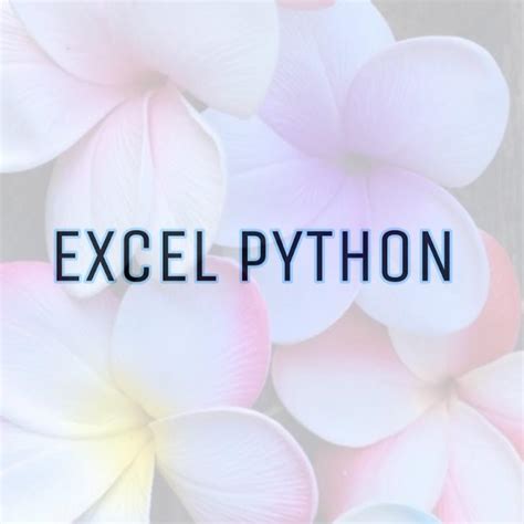 Senthamarai Selvi Natarajan On Linkedin Excel Python Solutions Youtube