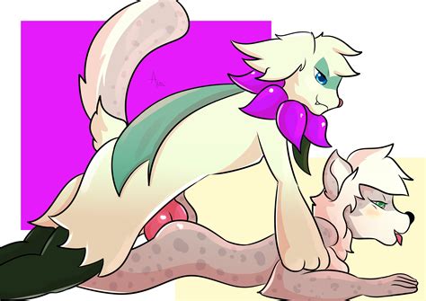 Rule 34 Absurd Res Alecrc Anal Anthro Blue Eyes Blush Duo Felid Fur