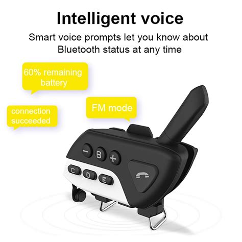 800m Motorcycle Bluetooth Intercom Helmet Bt Commu Vicedeal