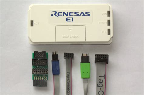 How To Use Tag Connect Cables With The Renesas E8a E1 Debugger Debug Store