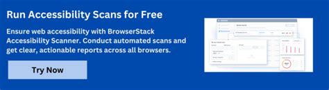 10 Most Common Web Accessibility Issues To Solve For Browserstack