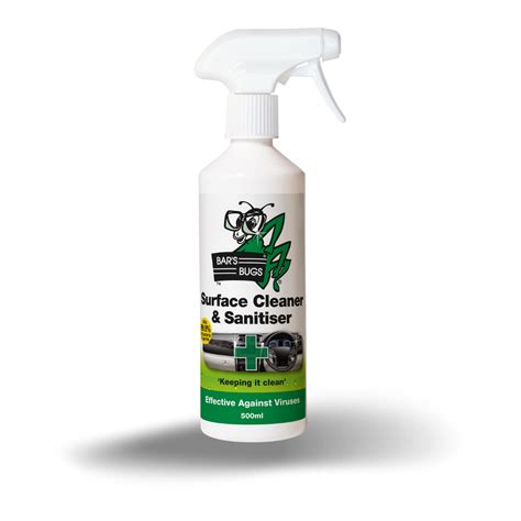 Surface Cleaner And Sanitiser Spray Germ Killing And Alcohol Free