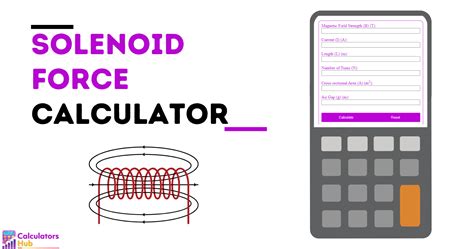 Solenoid Force Calculator Online