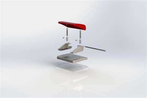 Exploded View Render Industrial Design