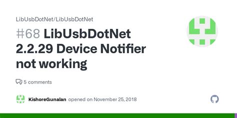 LibUsbDotNet 2 2 29 Device Notifier Not Working Issue 68