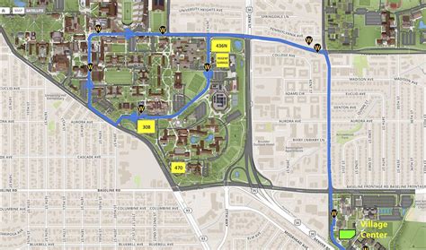 Uca Dorms Map