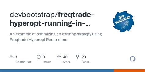 Github Devbootstrapfreqtrade Hyperopt Running In Cloud Example An Example Of Optimizing An