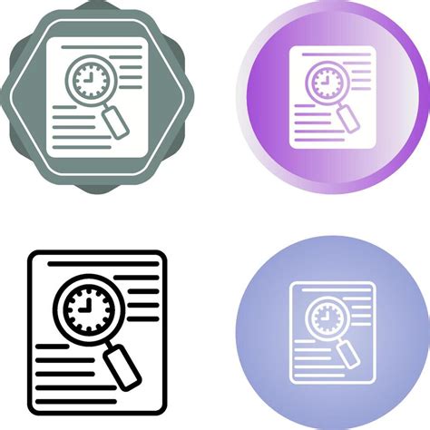 Document Tracking Vector Icon 40775523 Vector Art At Vecteezy