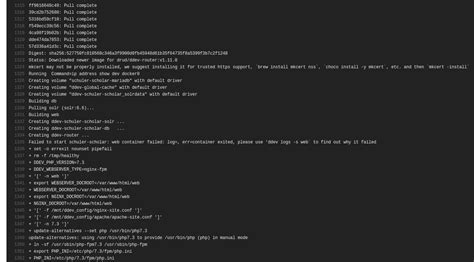 Mkcert Error On Travis Upon Creating The Web Container · Issue 1848