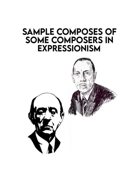 20th Century Music Expressionism Schoenberg Stravinsky