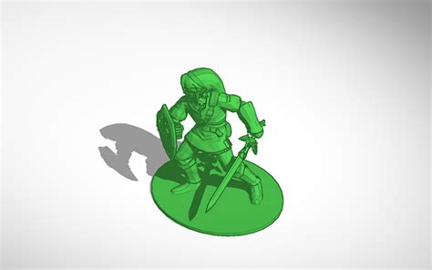 3d Design Link The Legend Of Zelda Tinkercad