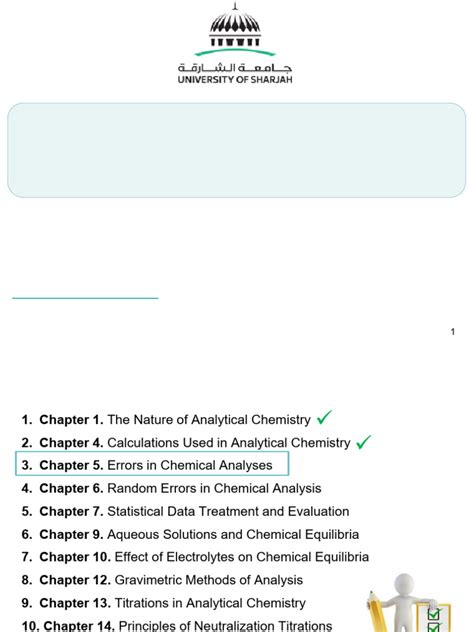 03 Chapter5 Errors In Chemical Analyses Pdf Coefficient Of Variation Analytical Chemistry