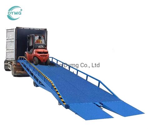 Dymg Hydraulic Electric Mobile Portable Ramp Loading And Unloading Good
