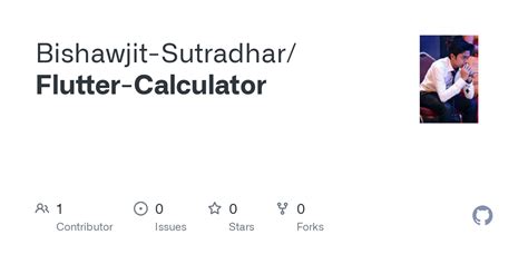 Github Bishawjit Sutradhar Flutter Calculator