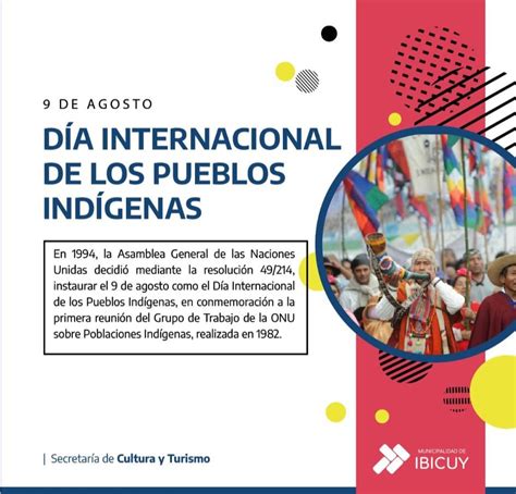 Día Internacional De Los Pueblos Indígenas Municipalidad De Ibicuy