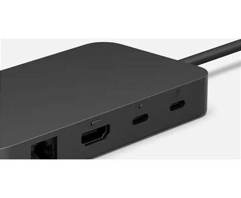 Microsoft Surface Usb4 Dock For Business Black