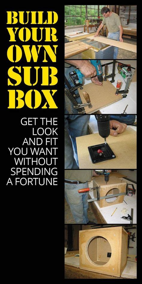 55 Subwoofer Box Ideas Subwoofer Box Subwoofer Subwoofer Box Design