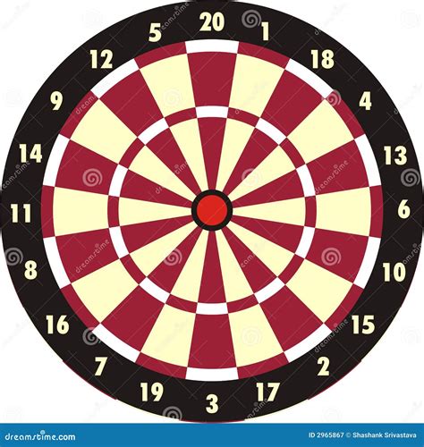 Dart Board Icon Cartoon Vector 64134915