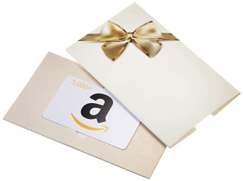 Jp： Amazonギフト券封筒タイプ 3000円スタンダード Amazonギフト券 Place
