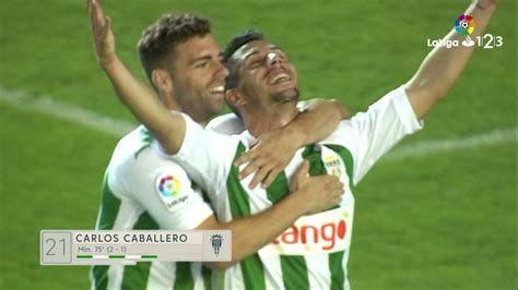 Resumen De Córdoba Cf Vs Girona Fc 2 1 Youtube