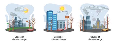 지구 환경 문제 토지 황폐화 토양 침식 사막화 기후 변화 은유 기후 변화에 대한 스톡 벡터 아트 및 기타 이미지 기후 변화 공장 산업 건물 세계적인 Istock