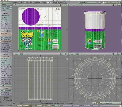 Making UV Maps In LW Copyright Robin Wood