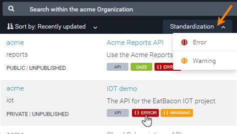 Api Standardization Api Hub Design Documentation