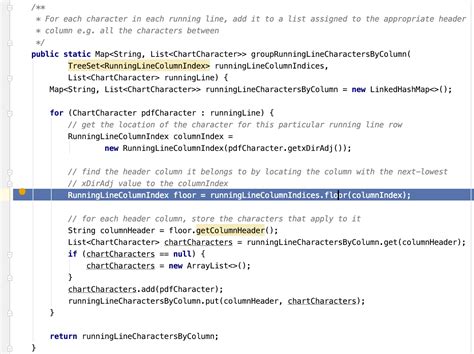 parsing structured data within pdf documents with apache pdfbox