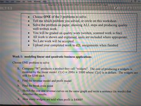 solved view file edit view go tools window help assignment