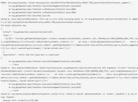 how to read css property border bottom color in opentest · issue