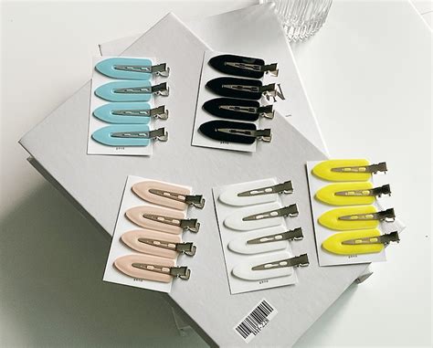 서핑보드 헤어핀 세트 앞머리 핀 머리핀 옆머리 고정 메이크업 에이블리