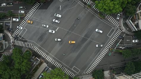 Free Stock Video Time Lapse Of Busy Intersection